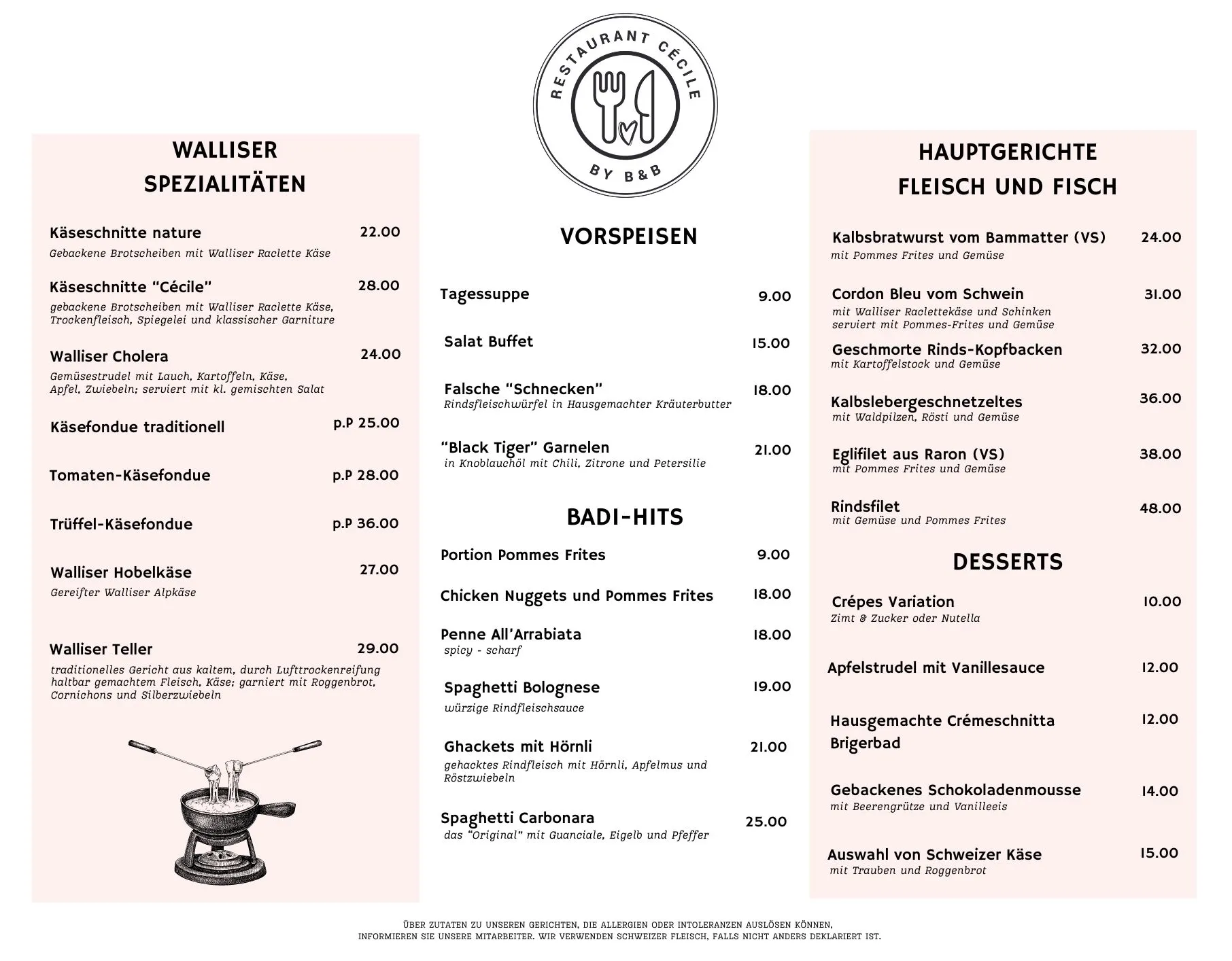 Welcome · Brigerbad